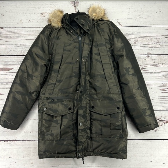 Goodfellow & Co | Jackets & Coats | Mens Camo Print Artic Puffer Jacket ...